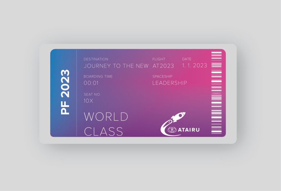 PF 2023: ATAIRU boarding pass na cestě k novému